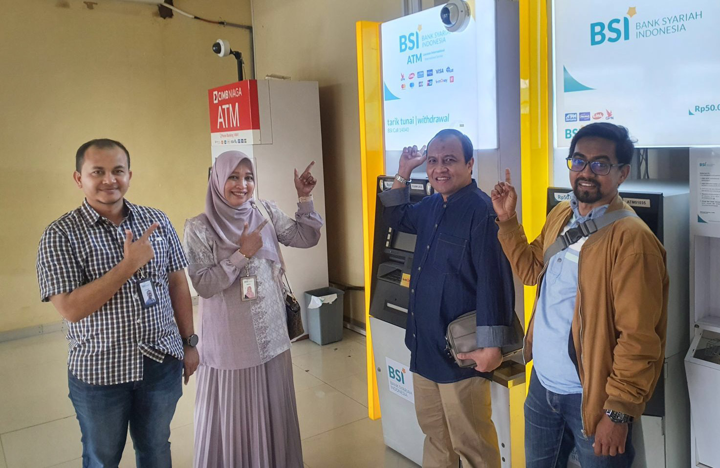 Tingkatkan Kualitas Layanan, BSI Upgrade ATM di Aceh | Nusa One